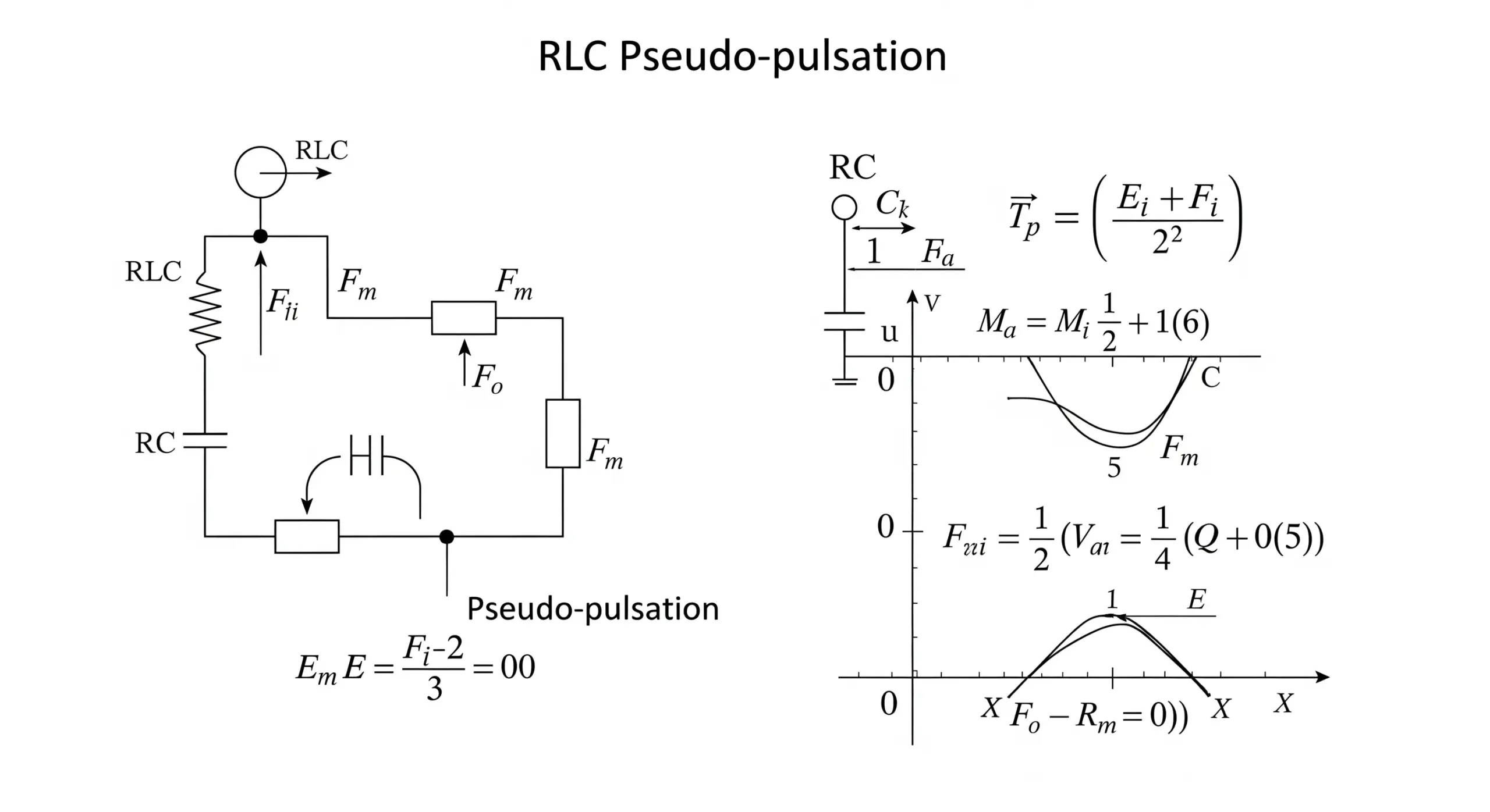 Calcul de la pseudo-pulsation d'un circuit RLC - Circuits Électriques ...