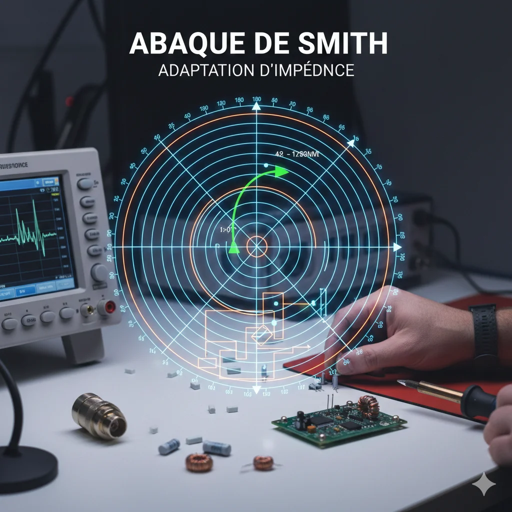 Calcul sur l'Abaque de Smith et Adaptation d'Impédance - Circuits Électriques